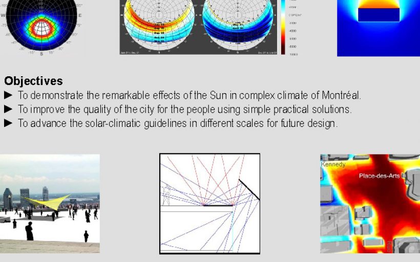 Solar and climate based design and operation - WDCD Climate Challenge